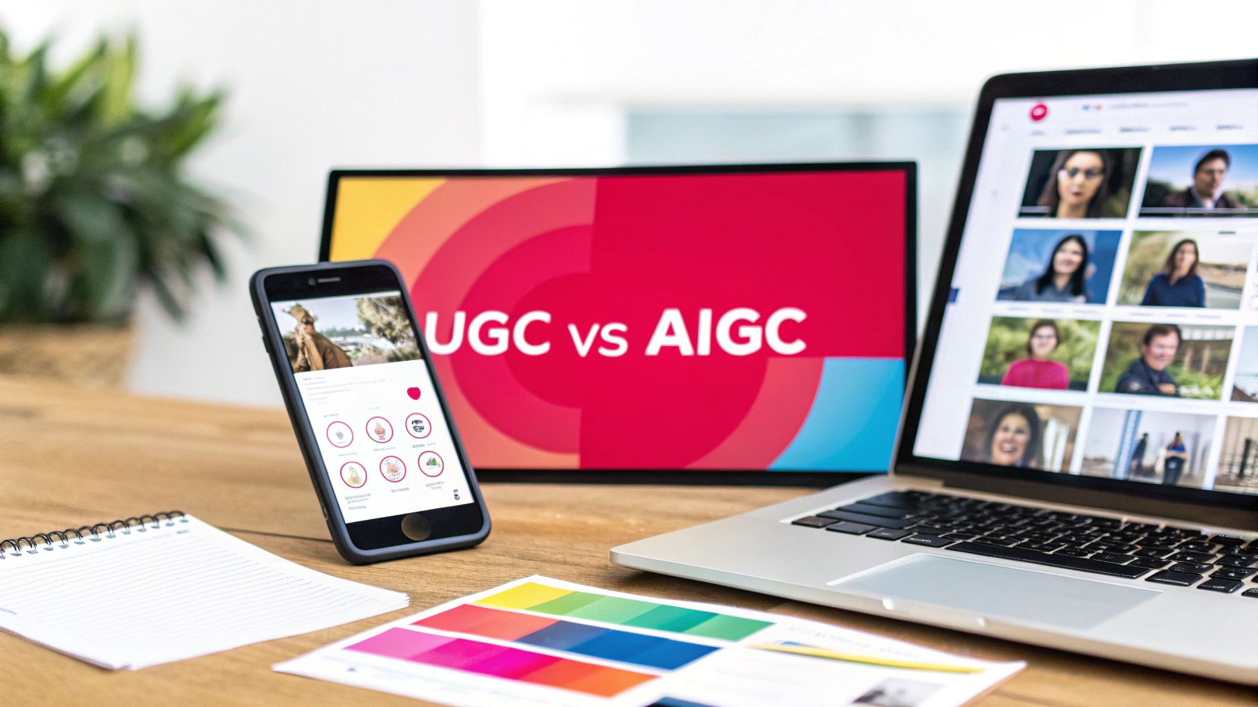 UGC vs AIGC: Real Creators vs AI Content Strategy Guide - JoinBrands