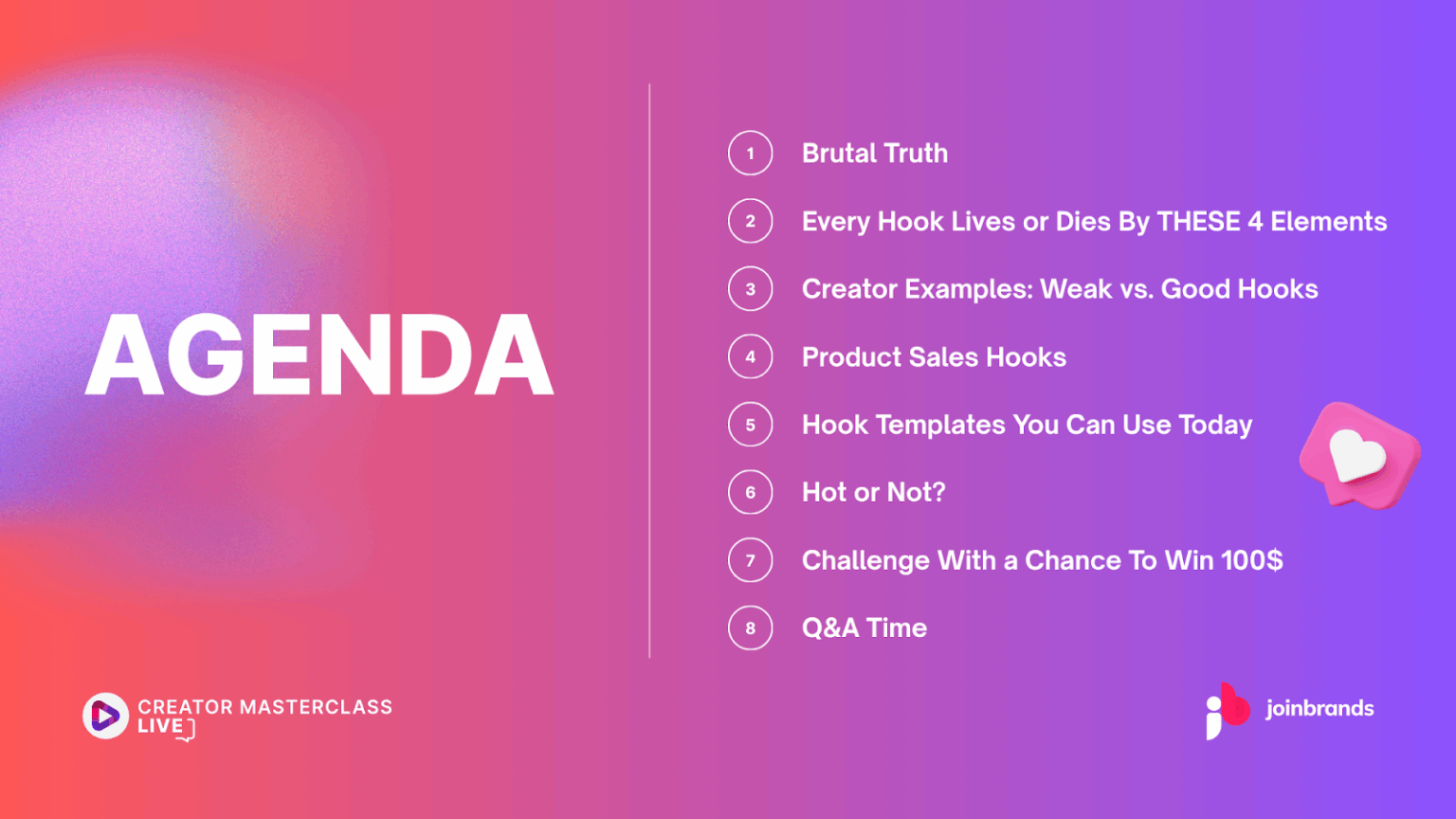 Inside JoinBrands’ Creator Masterclass Live: What Creators Learned on ...