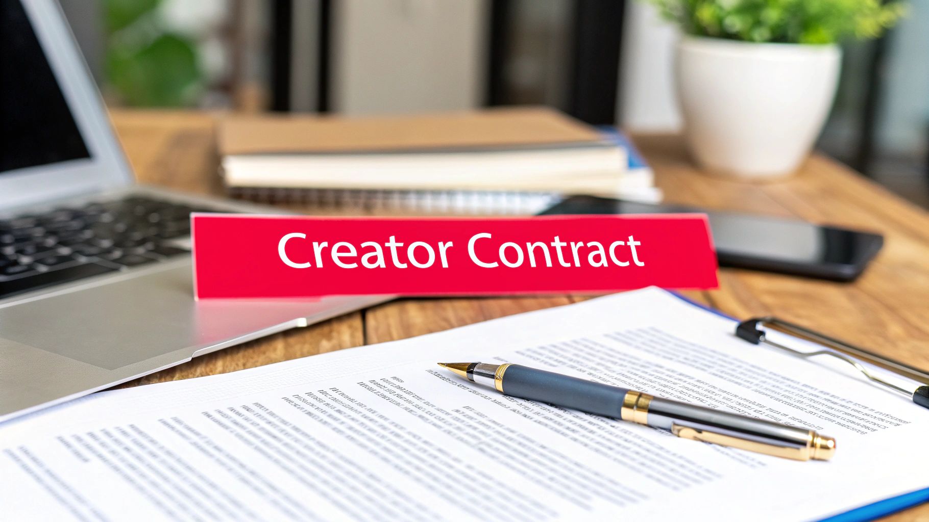 Your Content Creator Contract Template - JoinBrands