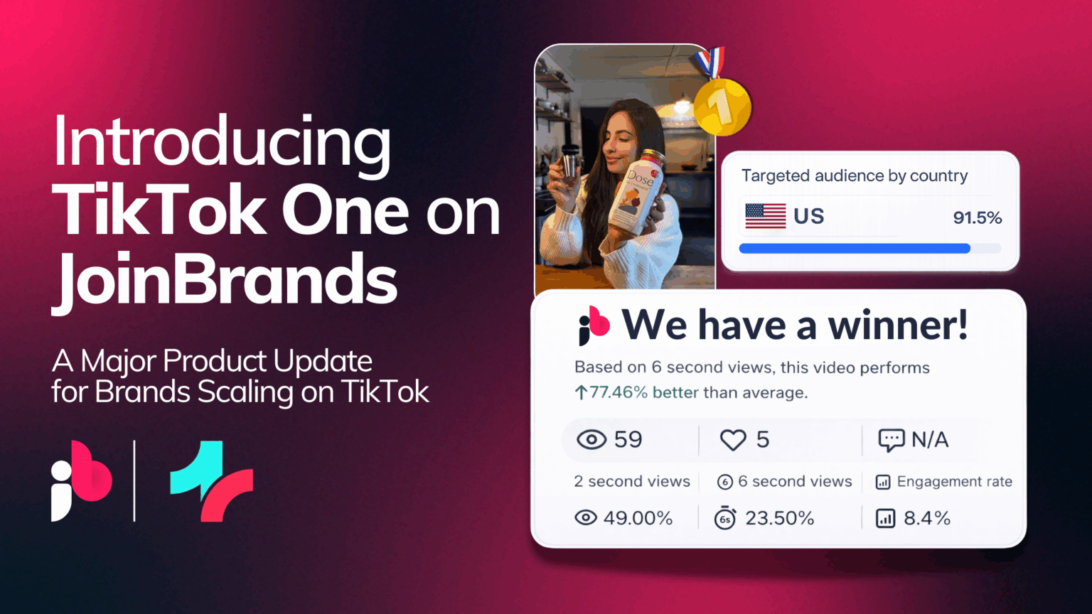 TikTok One Is Now Live Inside JoinBrands - JoinBrands