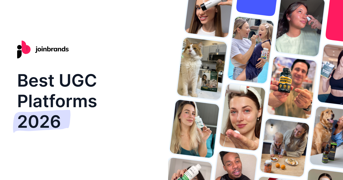Best UGC Software & Platforms Compared (2026) - JoinBrands